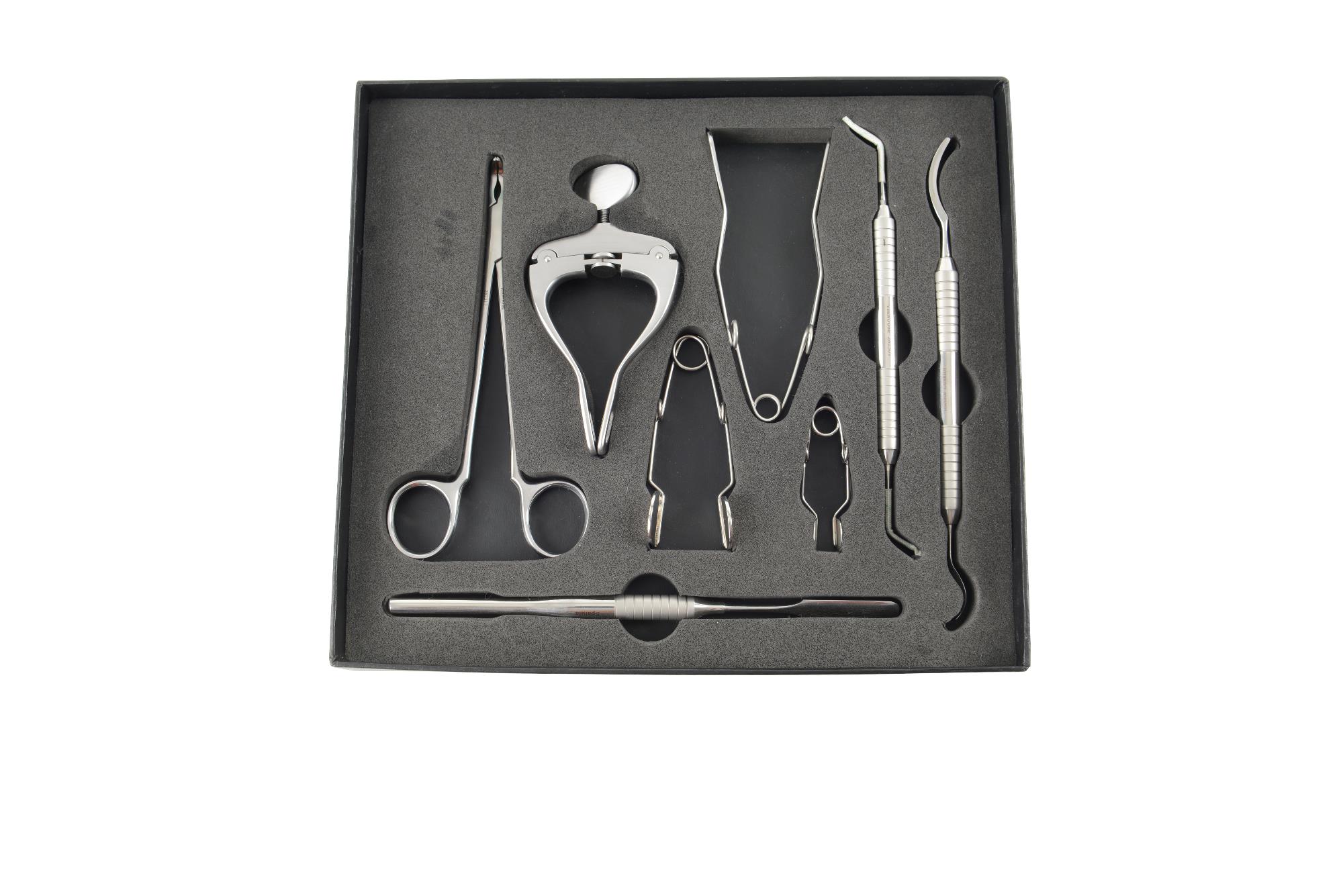 KRUUSE DENTAL INSTRUMENT SET – RABBIT AND RODENT SET, 8 PIECES – Pet Arcade
